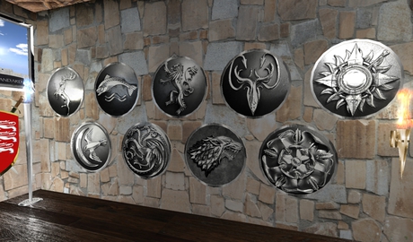 Second Life Marketplace - GoT Wall Shield - House Tyrell