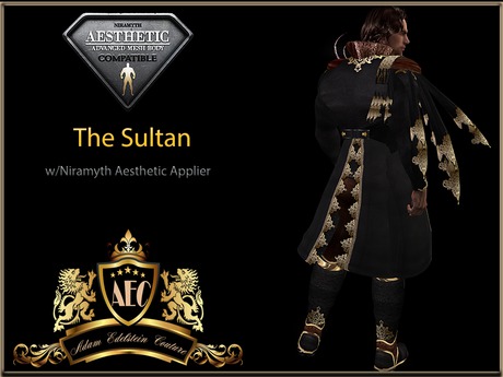 Second Life Marketplace - !AEC! The Sultan - Full Outfit - FOR ...