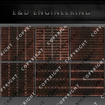 Second Life Marketplace - [IMP087] 16 Corroded Copper Steampunk Metal ...