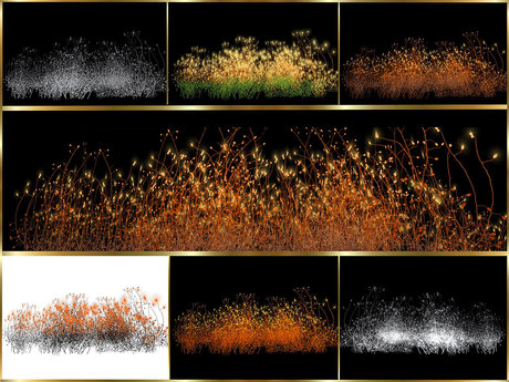 Second Life Marketplace - irrISIStible : HALLOWEEN AUTUMN GHOST GRASS ...