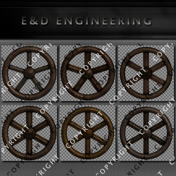 Second Life Marketplace - [IVH005] 10 Heavy Rusted Steel Pipe / Valve ...