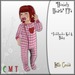 Second Life Marketplace - Homely Hearts PJ's (Toddleedoo) (boxed)
