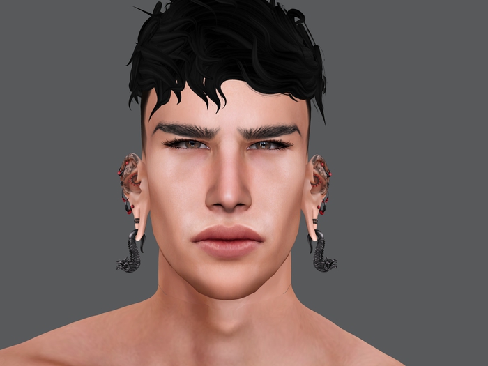 Second Life Marketplace - "MW" Shape Bento Armany - Head Daniel Catwa