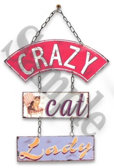 Second Life Marketplace - WALL ART - Crazy Cat Lady