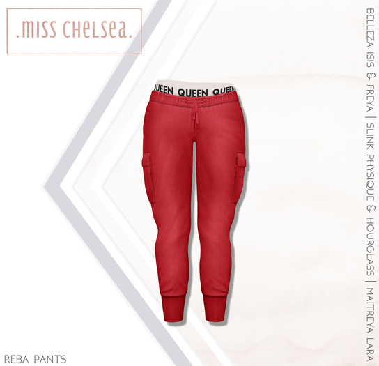 Second Life Marketplace - .miss chelsea. Reba Pants Pink