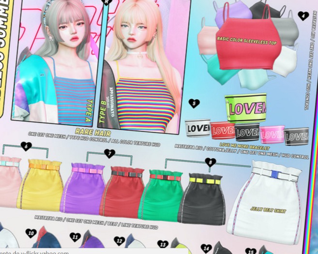 Second Life Marketplace - AMITOMO - Endless summer GACHA - 7