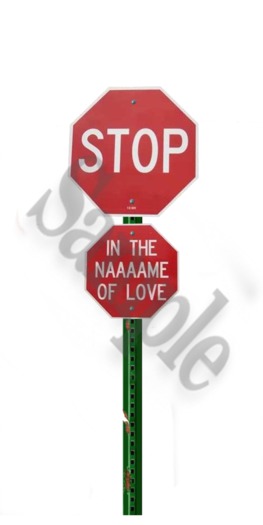 Second Life Marketplace - SIGN - Stop In The Name Of Love