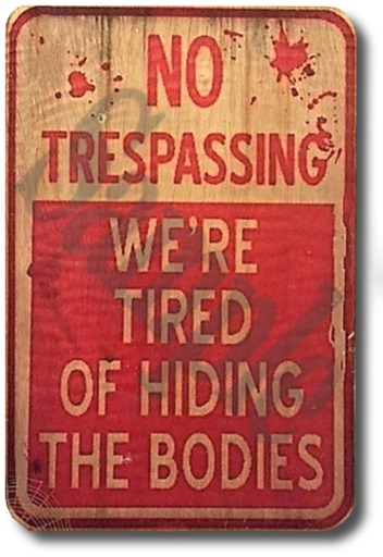 Second Life Marketplace - SIGN - Hiding Bodies