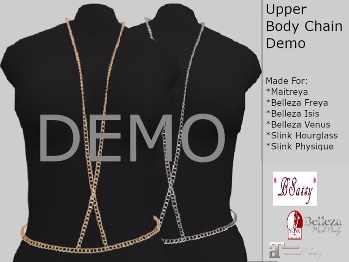 Second Life Marketplace - *BSASSY* UPPER BODY CHAIN DEMO