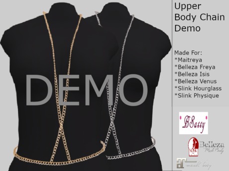 Second Life Marketplace - *BSASSY* UPPER BODY CHAIN DEMO