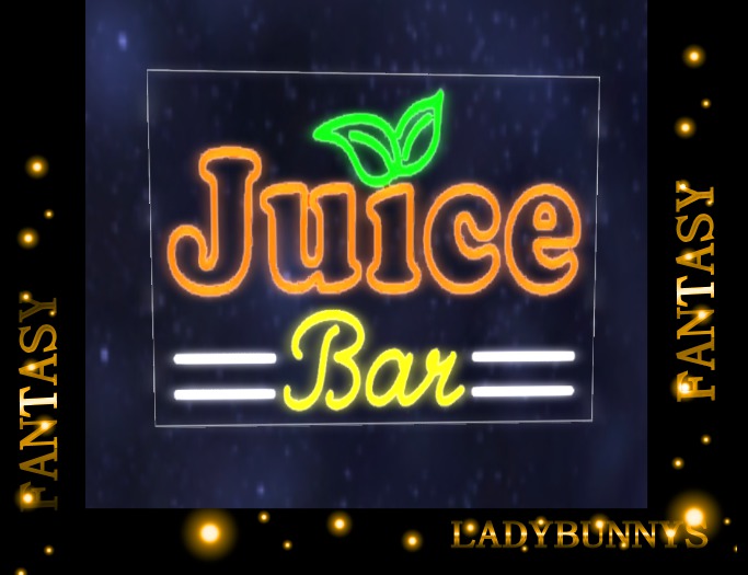 Second Life Marketplace - ~ ~Neon~ ~Bar Signs-Bar Sign -Juice Bar Sign ...