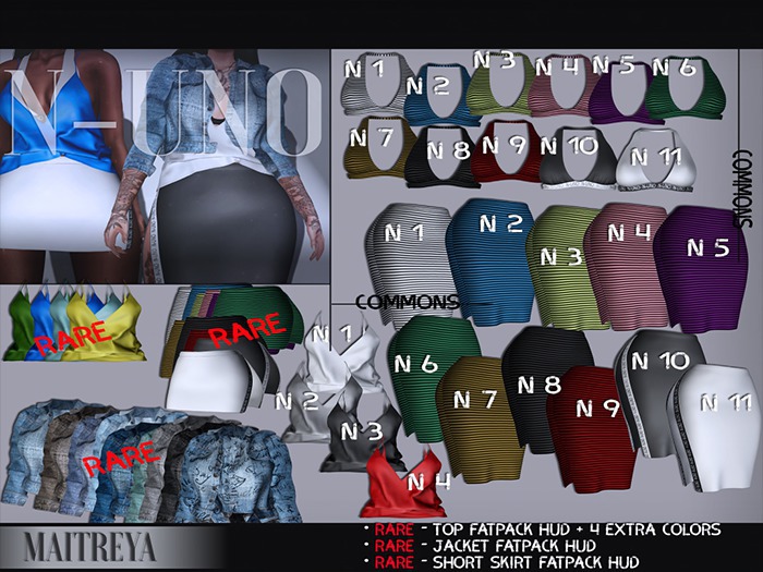 Second Life Marketplace - N-Uno - Dora Bra // N 6