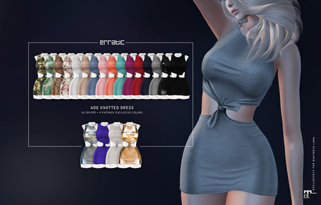 Second Life Marketplace - erratic / ade - dress / pink (maitreya)