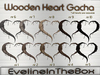 Second Life Marketplace - Wooden Heart nr.8 (resizable)