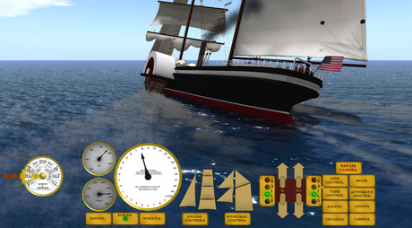 Second Life Marketplace - Steam Engine Mod for Bandit Mary Celeste