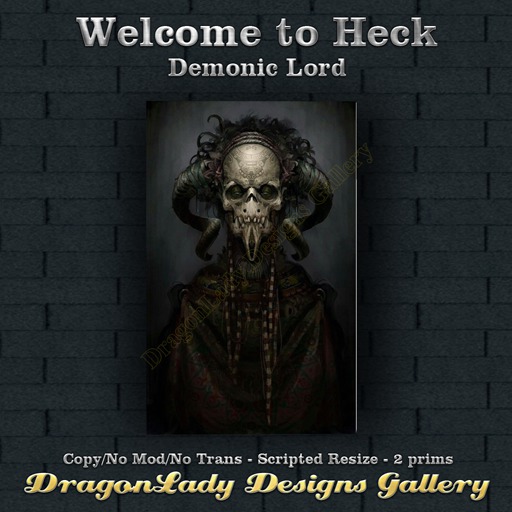 Second Life Marketplace - Welcome to Heck - Demonic Lord