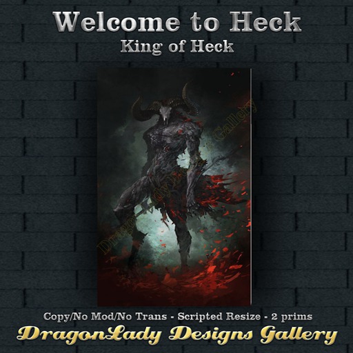 Second Life Marketplace - Welcome to Heck - King of Heck