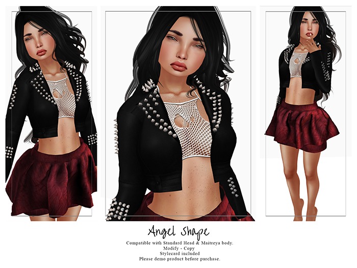 Second Life Marketplace Rubber Shapes Angel