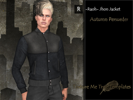 Second Life Marketplace - TMT templates Persueder jacket pack 1