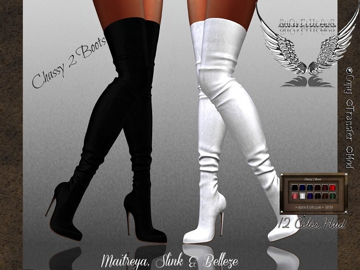 Second Life Marketplace - :*:ShOvElHeAdS:*: Chassy 2 Boots