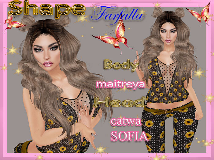 Second Life Marketplace - Shapes - 09 For Catwa Sofia Bento