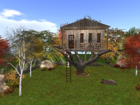 Second Life Marketplace - AUTUMN TREEHOUSE