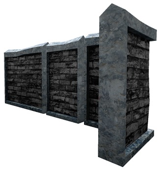 Second Life Marketplace - SSM - Wall Set