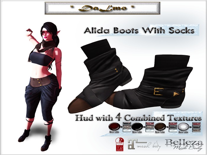 Second Life Marketplace - * DaLmo * - Shoes Alida