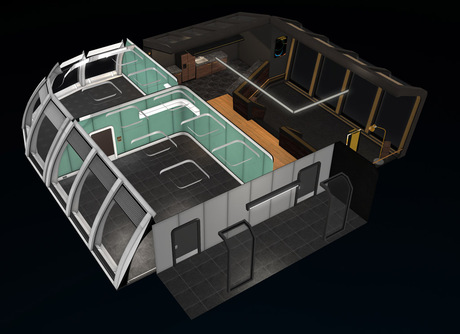Second Life Marketplace - Tredpro HTA Apartment+Kitchen Skybox