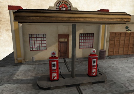 Second Life Marketplace - **JPK Old Gas Station BOX