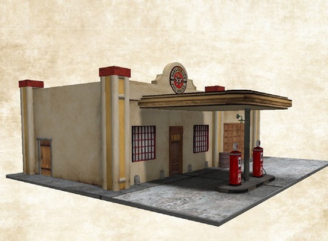 Second Life Marketplace - **JPK Old Gas Station BOX