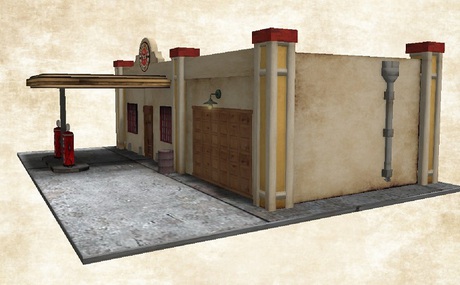 Second Life Marketplace - **JPK Old Gas Station BOX