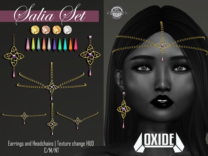 Second Life Marketplace - OXIDE Salia Full Set ORIGINAL MESH [4 ...