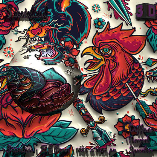 Second Life Marketplace - Specialized Textures Full Perms 3D Colorful ...