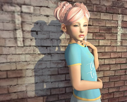 Second Life Marketplace - :*BABY*: {TWEENSTER} Simple T-Shirt