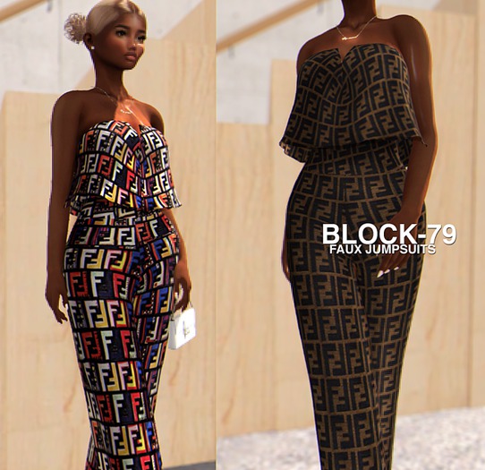 Second Life Marketplace [79] Faux Jumpsuit Fatpack