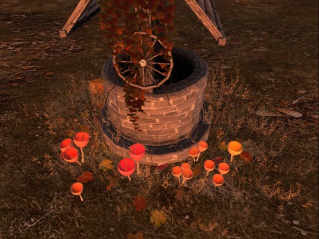 Second Life Marketplace - Enchanted Fall ~ Old Autumn Wishing Well