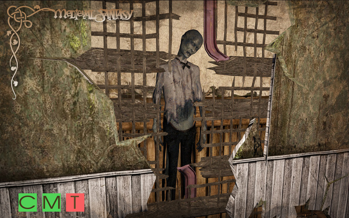 Second Life Marketplace - [MF] Mesh hidden dead butler corpse inside a ...