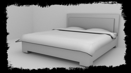 Second Life Marketplace - Aquatica Mesh - Modern Bed
