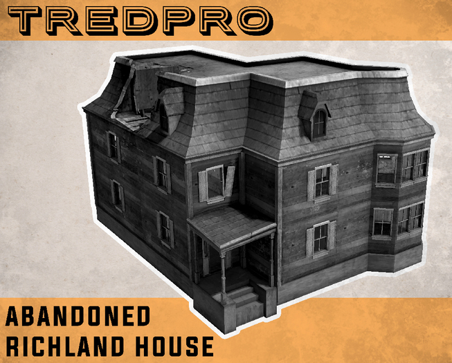 Second Life Marketplace - Tredpro Richland Abandoned House