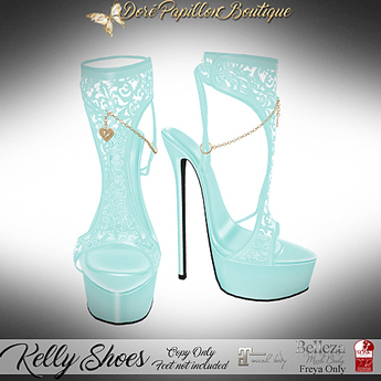 Second Life Marketplace - DPB Kelly Shoes - Baby Blue