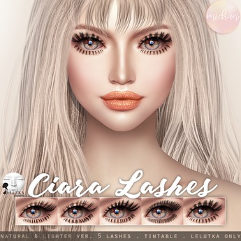 Second Life Marketplace - MICHAN - Ciara Lashes [Lelutka]