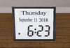 Second Life Marketplace - Digital Clock/Day/Date Display- White