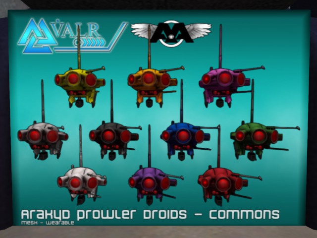 Second Life Marketplace - Arakyd Prowler 1000 - Green