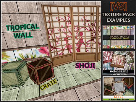 Second Life Marketplace - [VS] 28 Shoji Textures