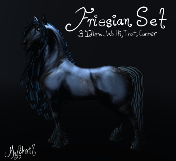 Second Life Marketplace - ~Mythril~ Friesian Set