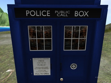 Second Life Marketplace - SR.store 100% mesh full perm Police Tardis Cabin