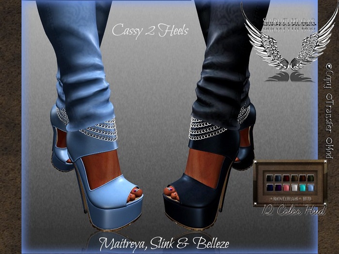 Second Life Marketplace - :*:ShOvElHeAdS:*: Cassy 2 Heels