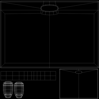 Second Life Marketplace - Dae Obj FBX Chest ID Card Badge