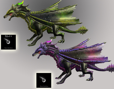 Second Life Marketplace - Feral Dragon Remaster SoulGem Pack:_Nocte